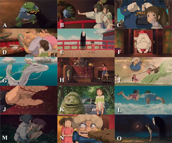 Scene Sorter - 'Spirited Away' (pics) Quiz - By MrChewypoo