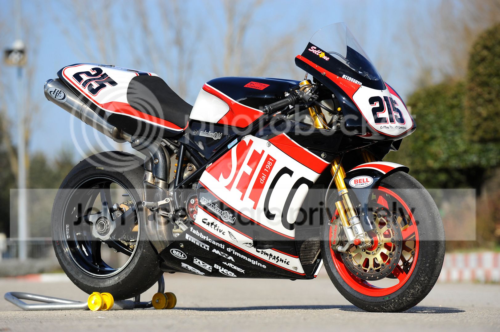Ducati Corse 998RS complete MS Production carbon kevlar fairing set ...