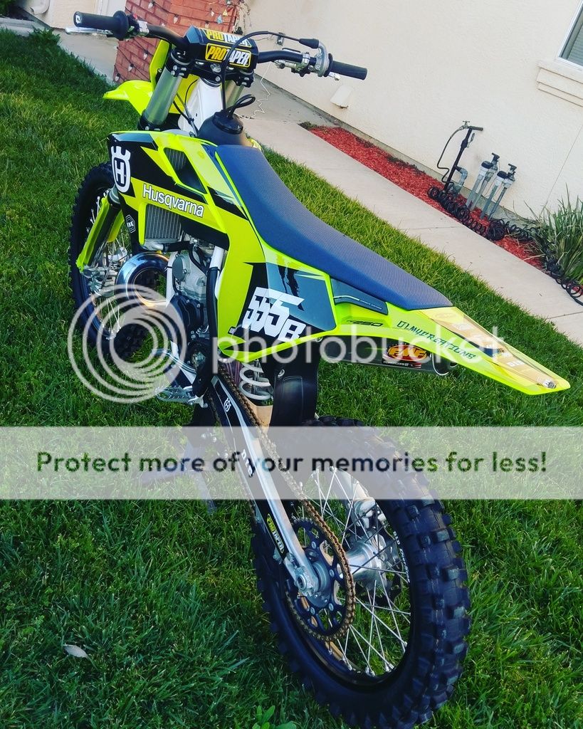 2017 Husqvarna TC 250 - Flo Yellow - Bike Builds - Motocross Forums ...