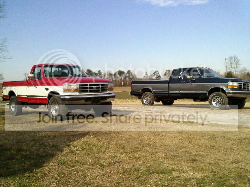 Red/White two tone OBS pics!!! | Ford Powerstroke Diesel Forum